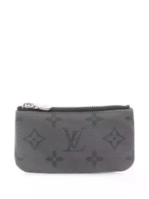 LOUIS VUITTON Monogram Eclipse Reverse Canvas Wallet - Grey