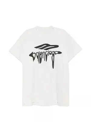 Balenciaga 3b Liquified Oversize T-shirt
