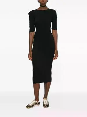 Issey Miyake Pleated Midi Dress