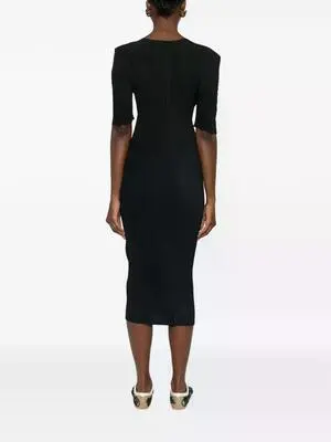 Issey Miyake Pleated Midi Dress
