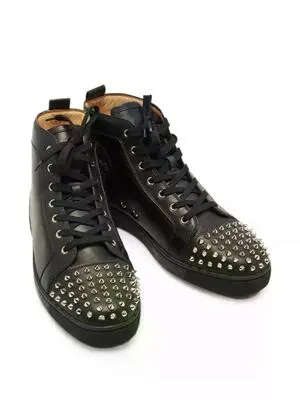 CHRISTIAN LOUBOUTIN Lou Spikes High-top Sneakers