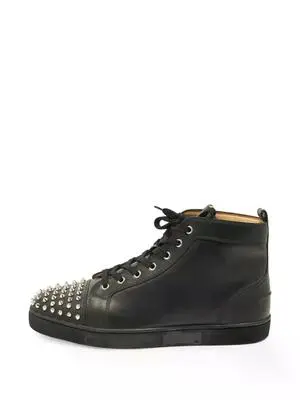 CHRISTIAN LOUBOUTIN Lou Spikes High Top Sneakers