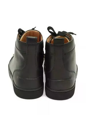 CHRISTIAN LOUBOUTIN Lou Spikes High Top Sneakers