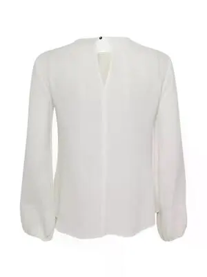 Elisabetta Franchi Crepe Trim Detail Top