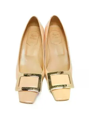 ROGER VIVIER Belle Vivier Leather Pumps