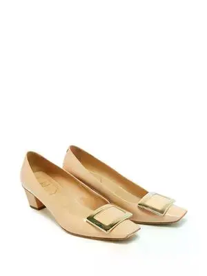 ROGER VIVIER Belle Vivier Leather Pumps