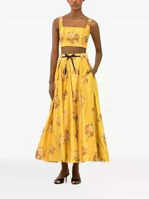 Agua Bendita Delta Paramo Maxi Skirt
