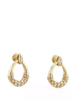 Cartier 1990s Diamond Drop Earrings