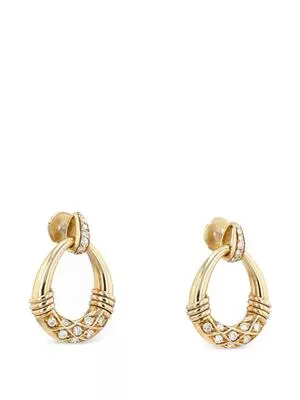 Cartier 1990s Diamond Drop Earrings