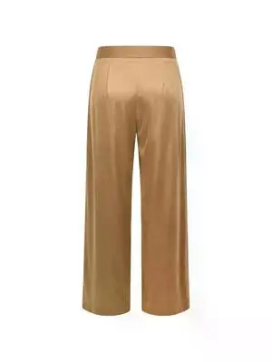 THE SEI Satin Finish Pleated Trousers