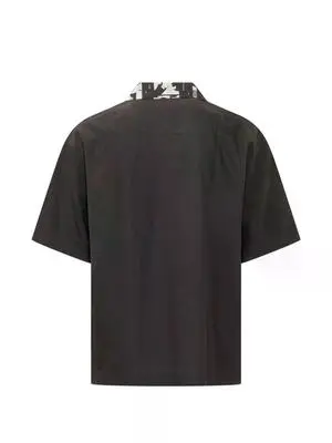 Givenchy Graphic-print Short-sleeve Shirt - Black