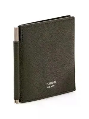 TOM FORD Money-clip Leather Wallet