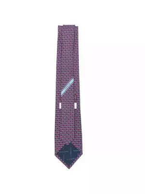 FERRAGAMO Gancini Pattern Tie