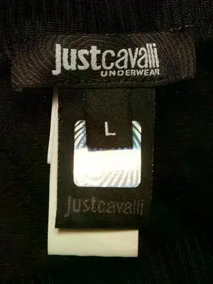 Just Cavalli Drawstring Flared Trousers