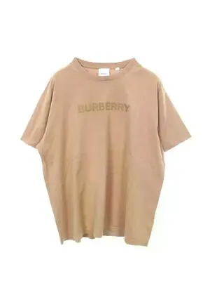 Burberry 2010s Logo-print T-shirt - Neutrals