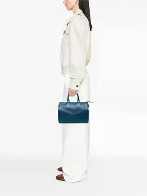 LOUIS VUITTON Epi Speedy 25 Boston Bag - Blue