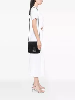 Fendi Zucchino Canvas Crossbody Bag