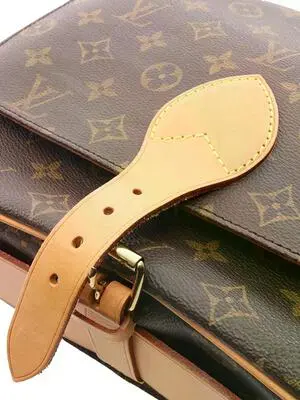 LOUIS VUITTON Monogram Cartouchiere Gm Crossbody Bag