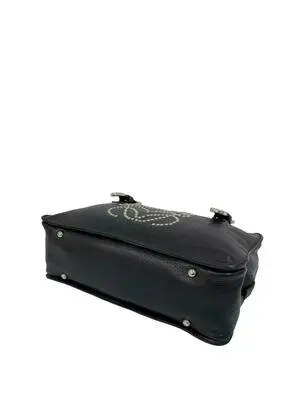 Loewe Leather Studded Anagram Handbag