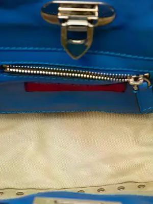 Valentino Garavani Mini Leather Rockstud Trapeze Satchel