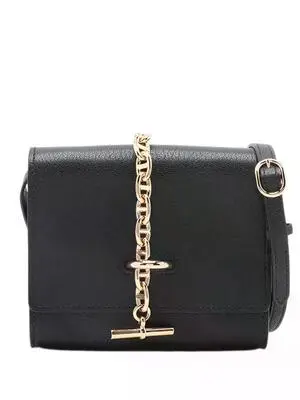 Hermès Chaine D'ancre Compact Wallet Crossbody Bag - Black