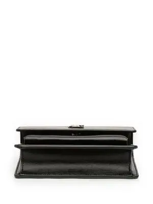 Saint Laurent Leather Monogram Sunset Wallet On Chain Crossbody Bag