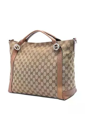 Gucci Medium Gg Canvas Miss Gg Satchel