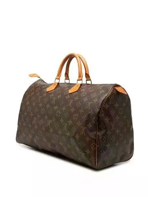 LOUIS VUITTON Monogram Speedy 40 Boston Bag