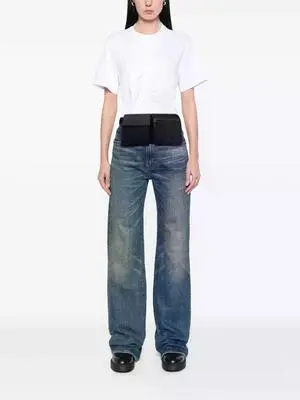 Gucci Gg Canvas Double Pocket Belt Bag