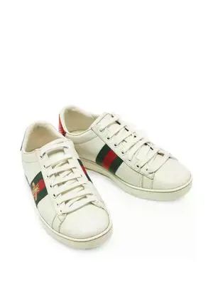 Gucci Ace Bee-embroidered Sneakers