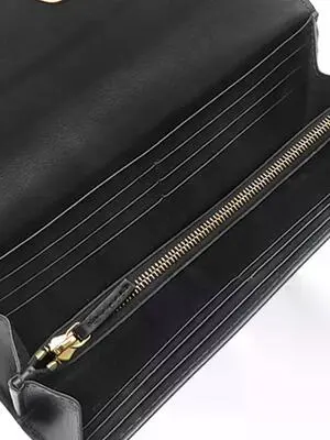 Fendi 2010-2026 Leather Ff Diamonds Continental Wallet Long Wallets