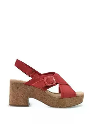 Clarks Nerisa Pace Sandals - Red