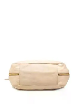 Prada Vitello Daino Side Zip Pocket Hobo Bag