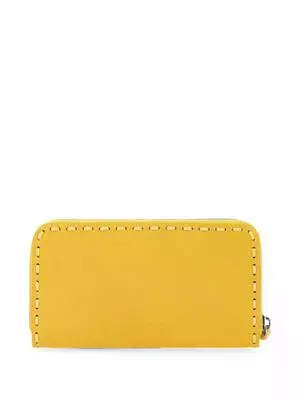 Fendi Large Selleria Stitch-trim Leather Wallet