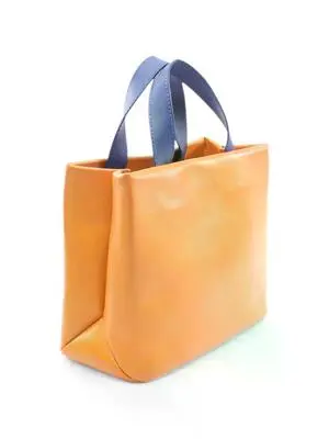 LOUIS VUITTON Mini Logo-print Leather Tote Bag