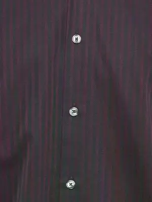 BOSS Striped Long-sleeve Cotton Shirt