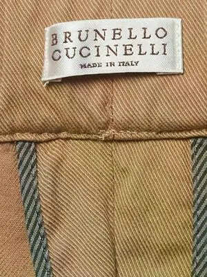 Brunello Cucinelli Cropped Drawstring Trousers