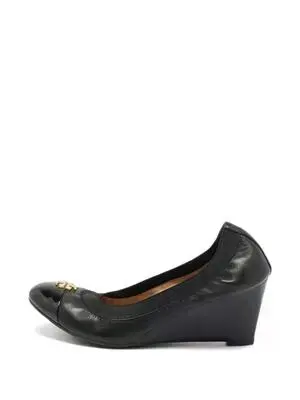 Tory Burch Jolie Wedge Pumps - Black