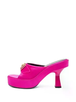 Versace Medusa Platform Sandals - Pink