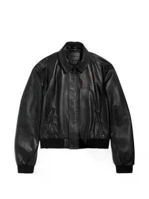 Balenciaga Collared Jacket - Black
