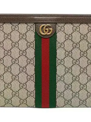 Gucci Ophidia Gg Supreme Clutch Bag