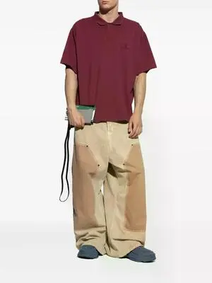 Balenciaga Logo-embroidered Polo Shirt