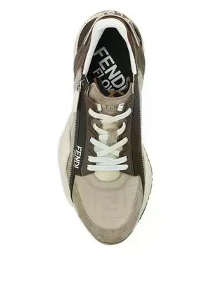 Fendi Flow Panelled Athletic Sneakers