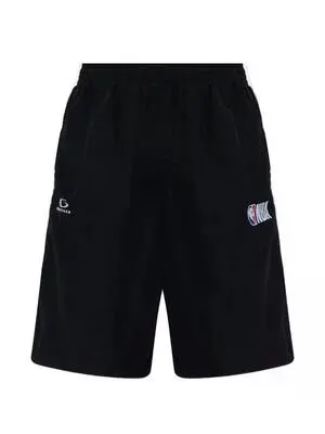 Balenciaga X Nba Logo Track Shorts