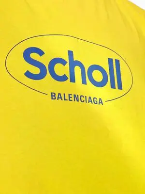 Balenciaga X Scholl Logo-print Oversized T-shirt