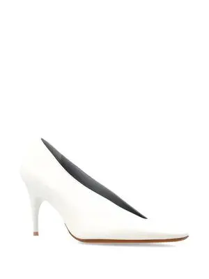 Balenciaga Duchesse Pointed-toe V-shape Pumps