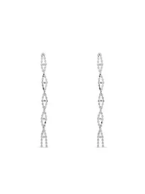 Balenciaga Riviera Crystal-embellished Wave Earrings