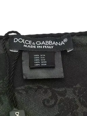 Dolce & Gabbana Floral Jacquard Pocket Square