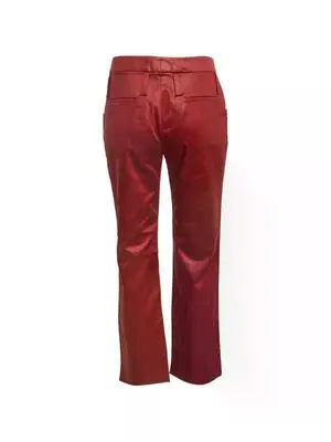 Celine Straight-fit Poplin Trousers
