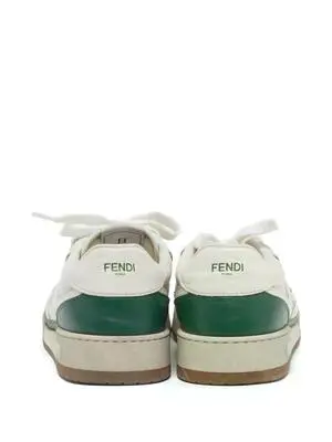 Fendi Match Lace-up Low-top Sneakers